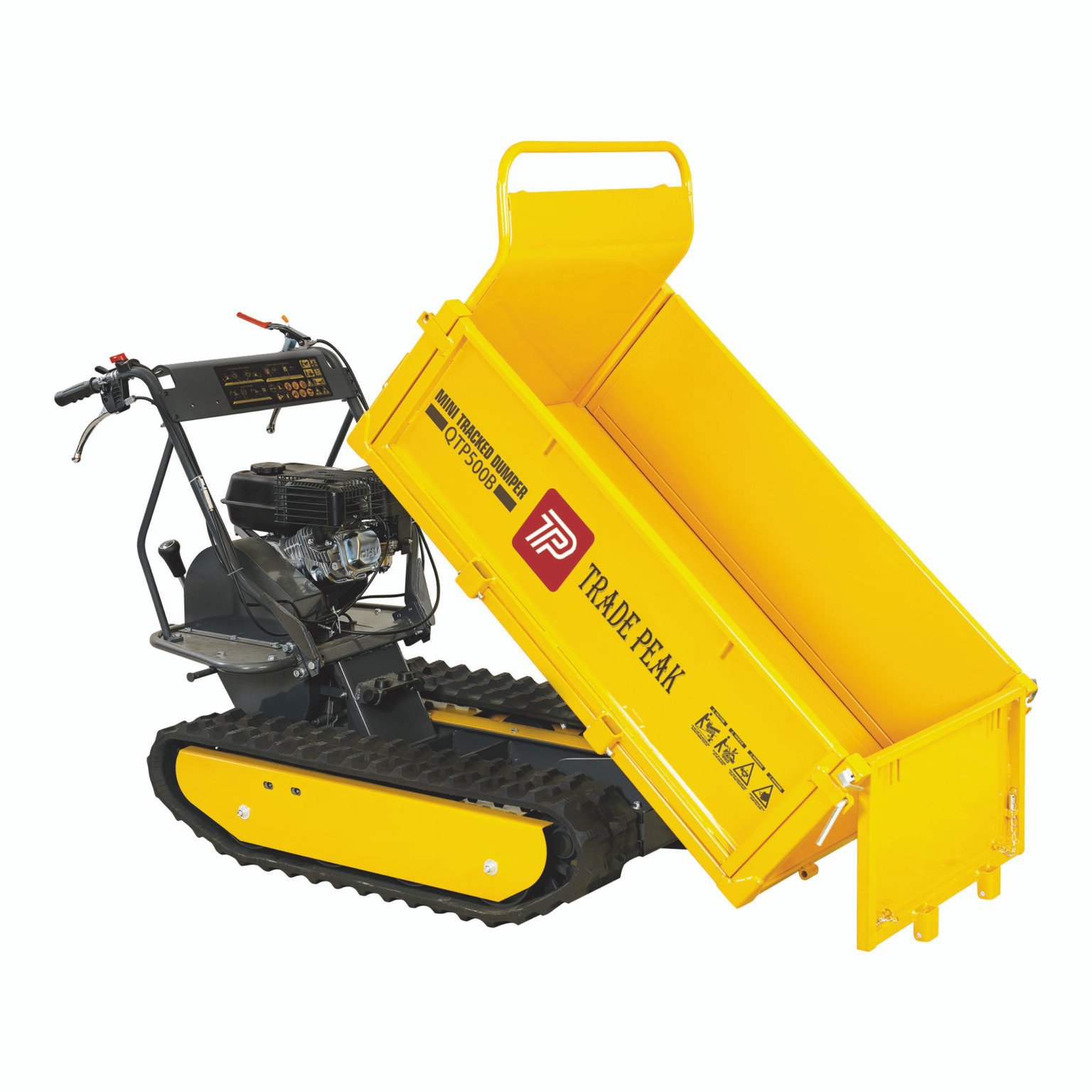 TRADE PEAK affordable 500kg self loading tracked dumper self loading ...