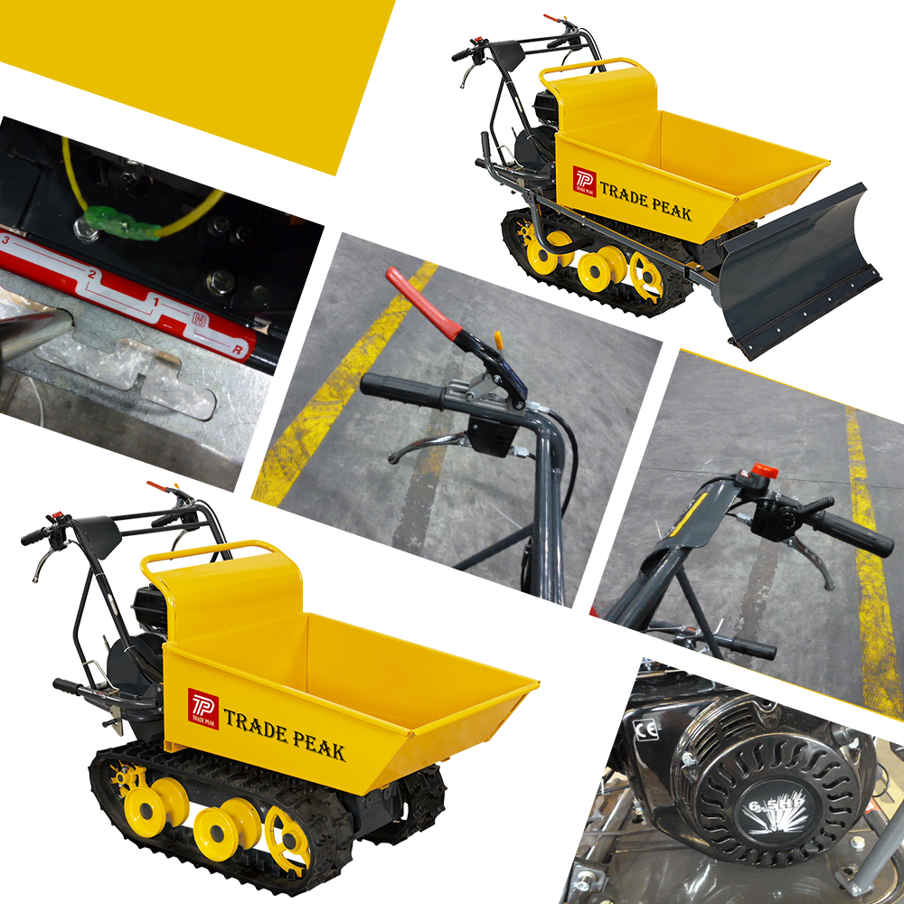 300kg powered wheelbarrow 4WD power barrow