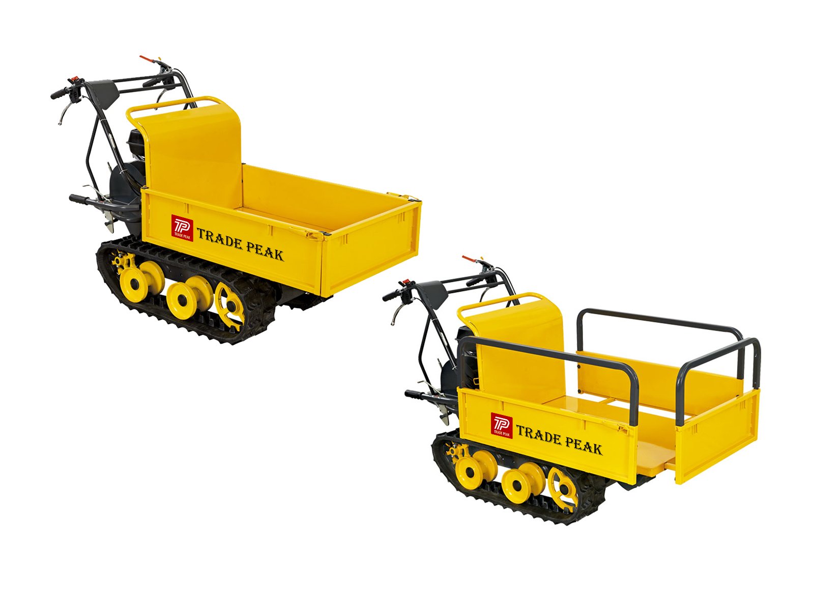 300kgs tracked mini-dumper for construction site